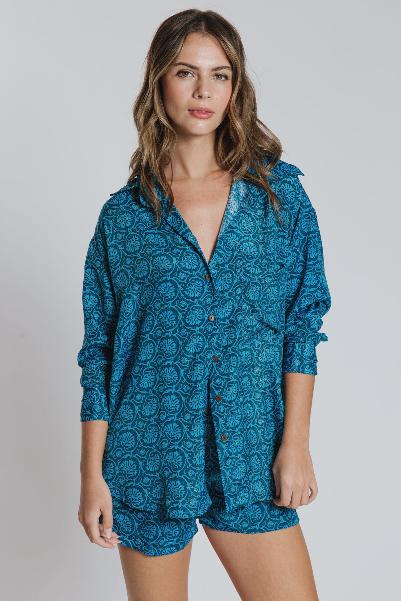Aarya L/S Collar Button Down – RAGA